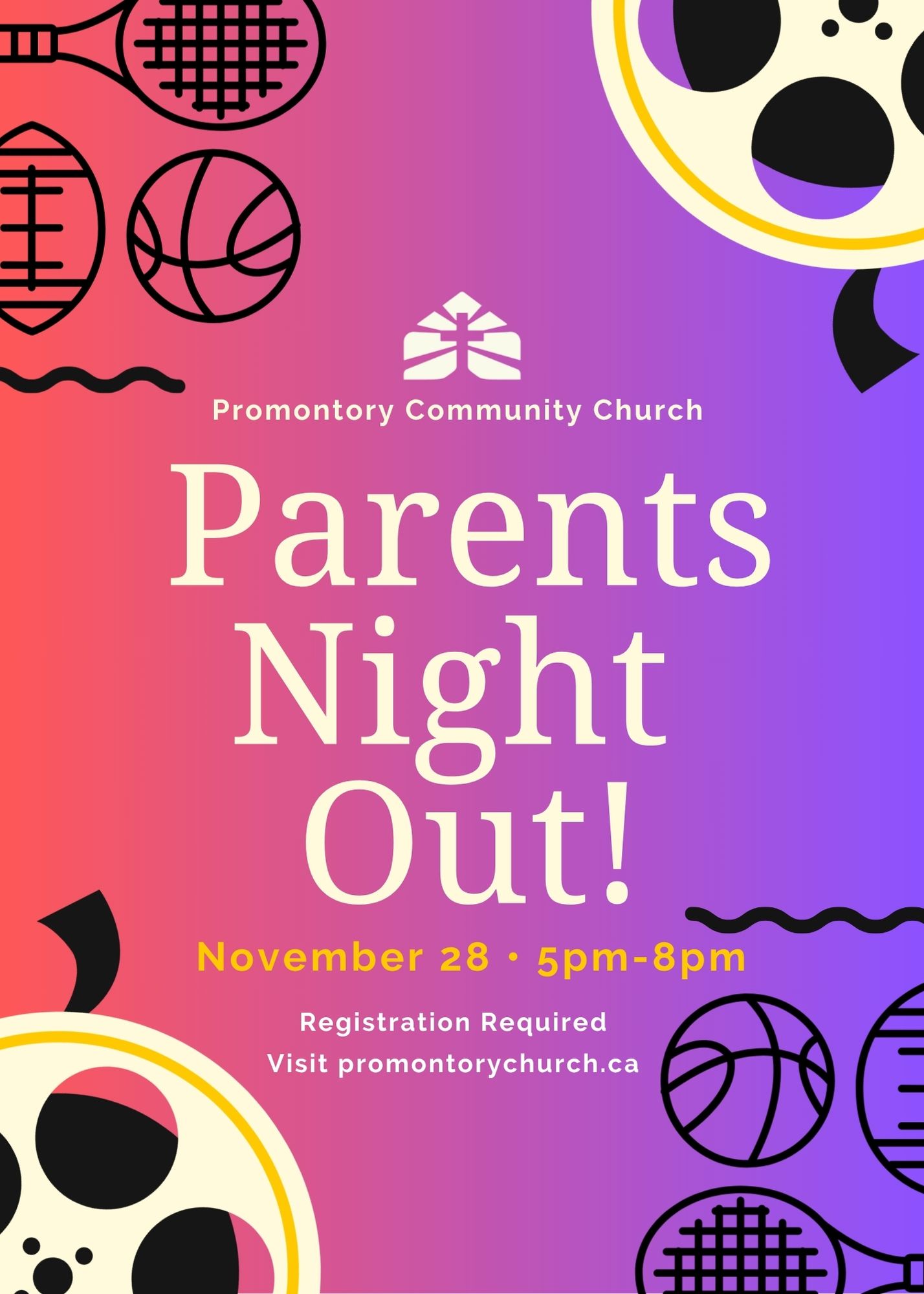 Parents Night Out! - Promontory Community Church